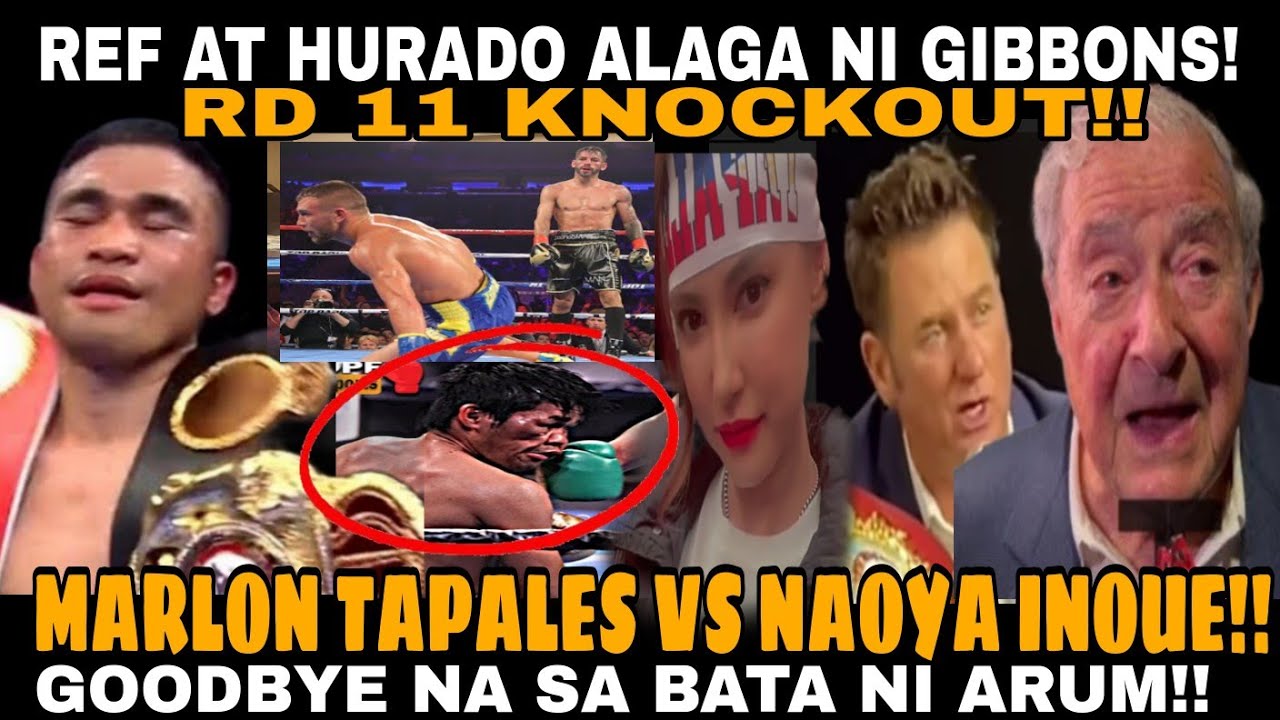 NAOYA INOUE VS MARLON TAPALES!! ROUND11 KNOCKOUT!! MGA HAPON NAGULAT ...