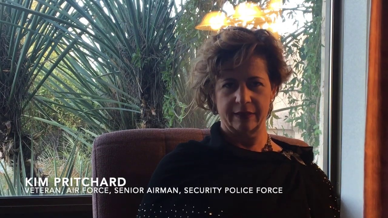 Kim Pritchard, Veteran, Air Force - YouTube