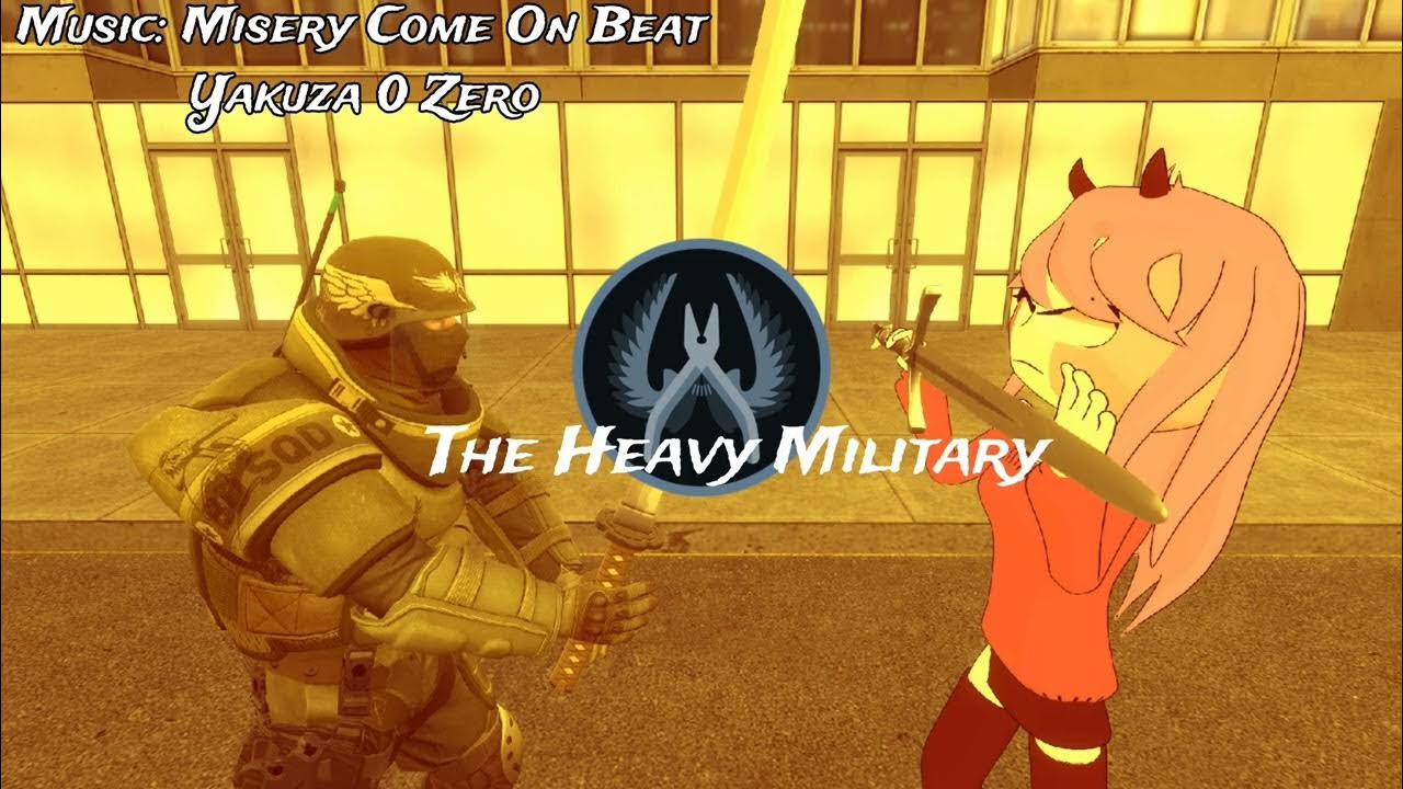 Sarvente Vs The Heavy Military Music Misery Come On Beat Yakuza 0 Zero In Garry's Mod - YouTube