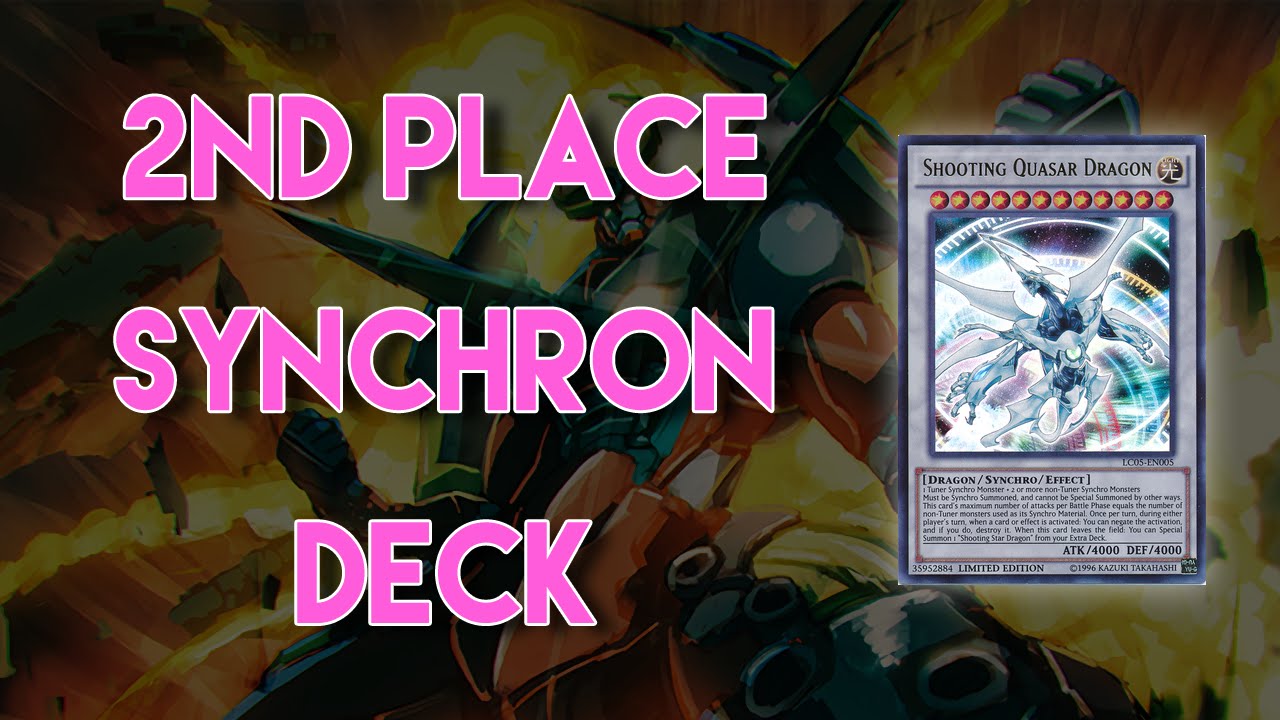 2nd Place Synchron Deck Profile - YouTube