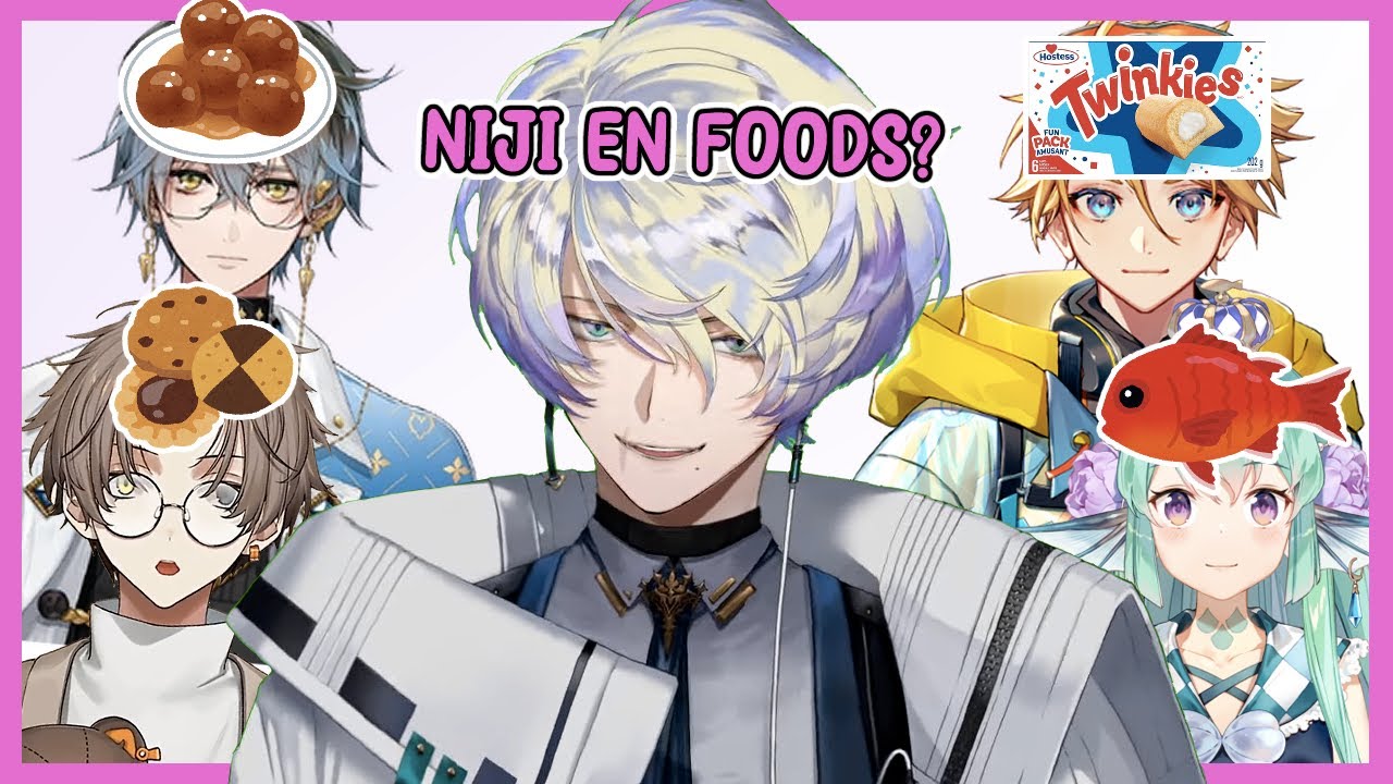 What Food Niji EN Livers Would Be According to Claude - YouTube