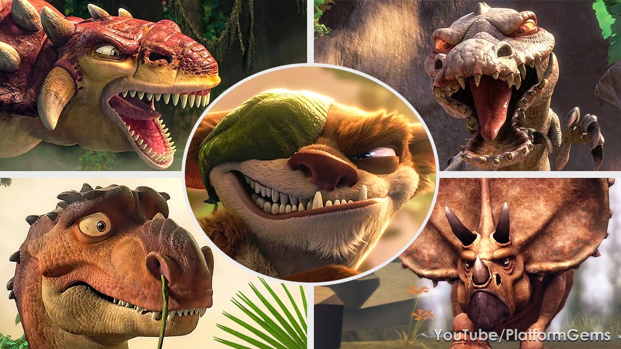 ICE AGE 3 Dawn of the Dinosaurs - All Bosses (With Cutscenes) [2K 60FPS ...