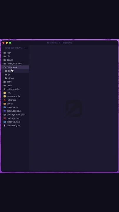 How to Install TailwindCSS 4 in AdonisJS 6 #tailwindcss #nodejs #adonisjs - YouTube