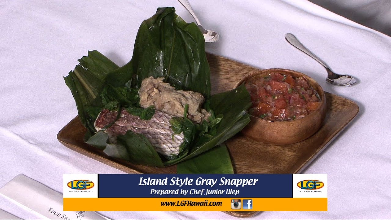 Gray Snapper (Uku) Island Style! - YouTube