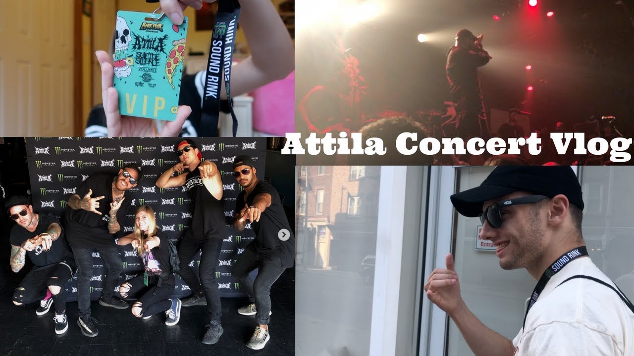ATTILA CONCERT VLOG - YouTube