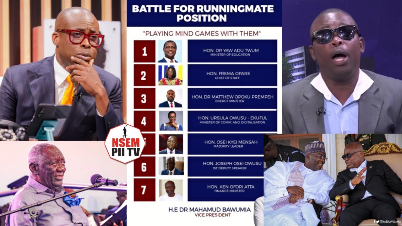Paul, The Running Mate Is Already Chosen; Nana Addo & Kuffour Supports ...