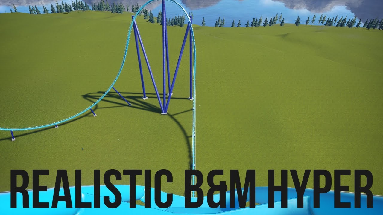 Realistic B&M Hyper Concept | POV | Planet Coaster - YouTube