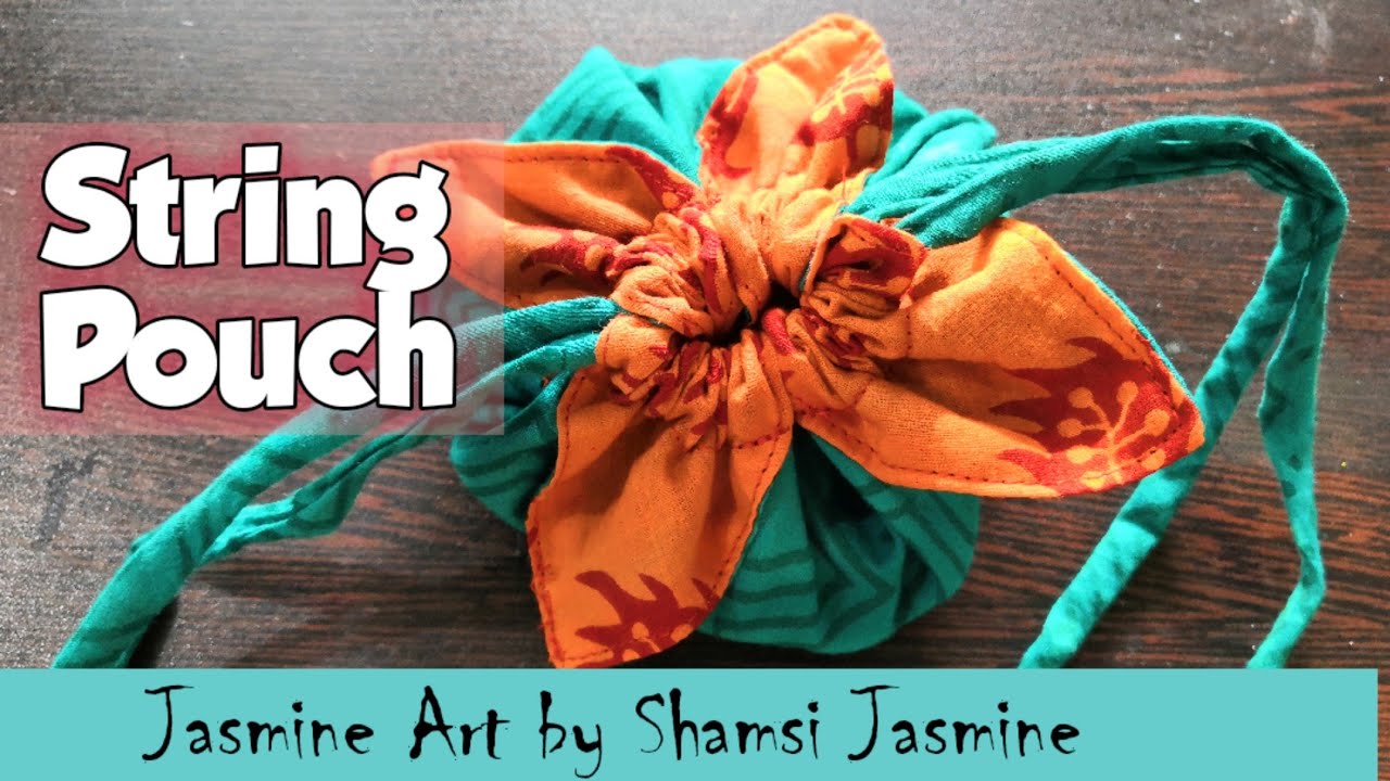 String pouch /Easy method - YouTube
