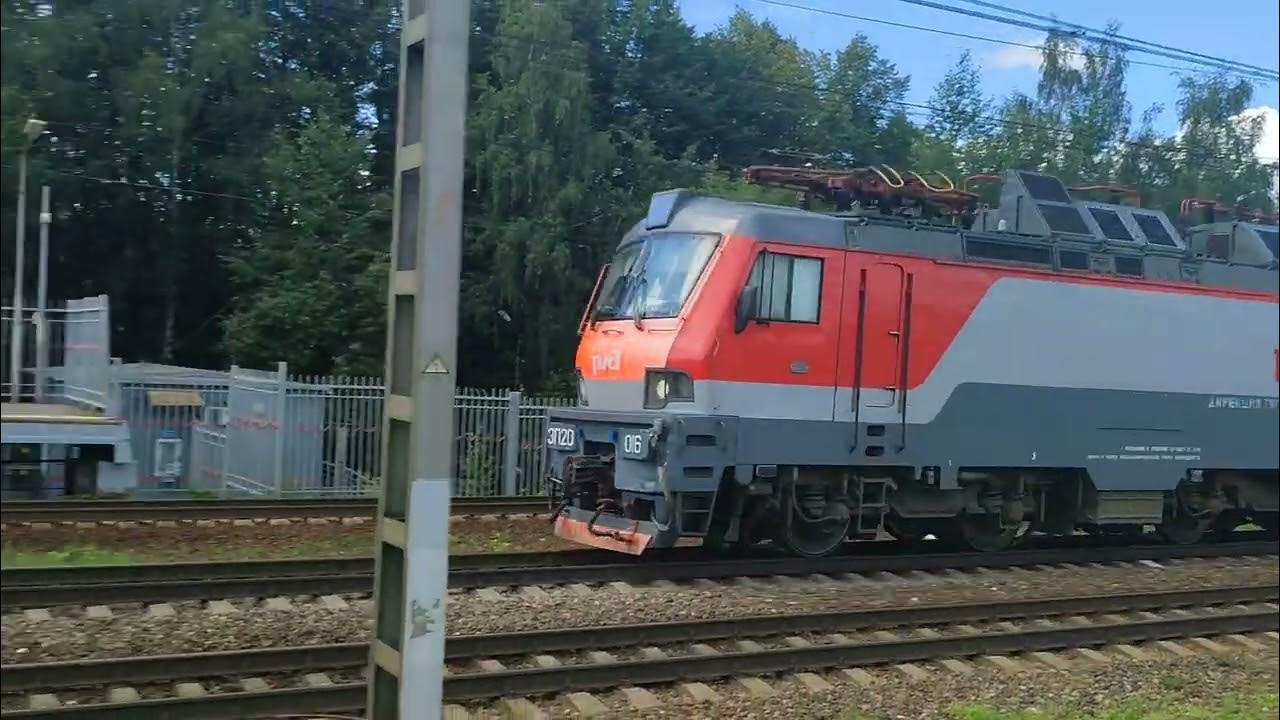 Невский экспресс с электровозом ЭП20 #поезд #ЭП30 #невскийэкспресс ...