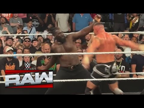 Oba Femi Vs Bron Breakker Full Match WWE Raw 2026 Highlights Review