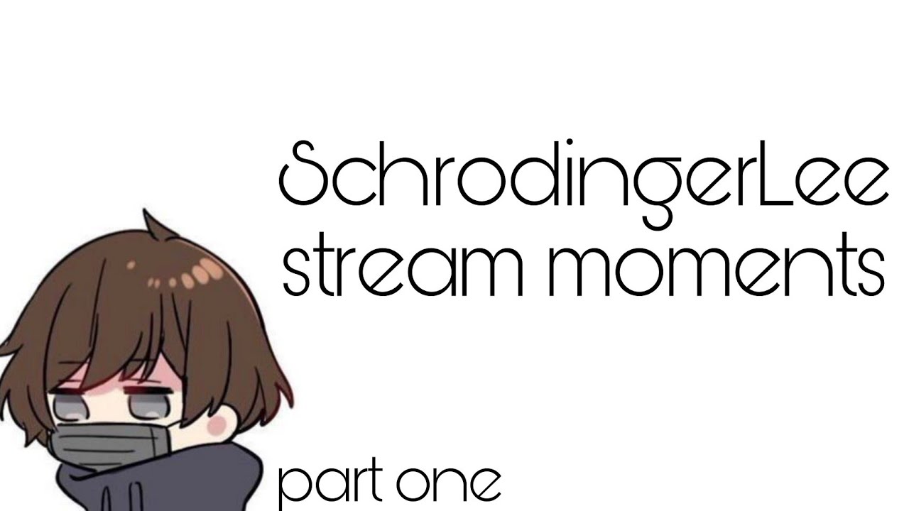 SchrodingerLee stream moments part one - YouTube