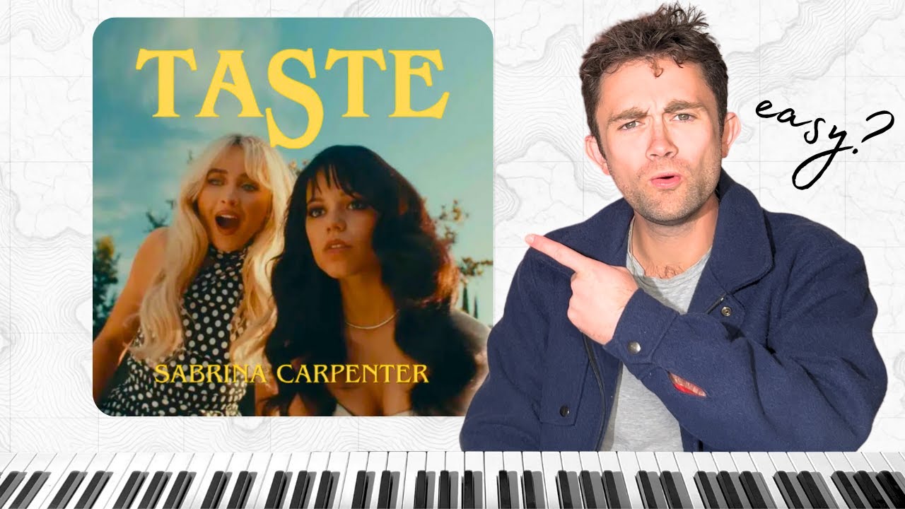 How to play Taste by Sabrina Carpenter | Piano Tutorial - YouTube