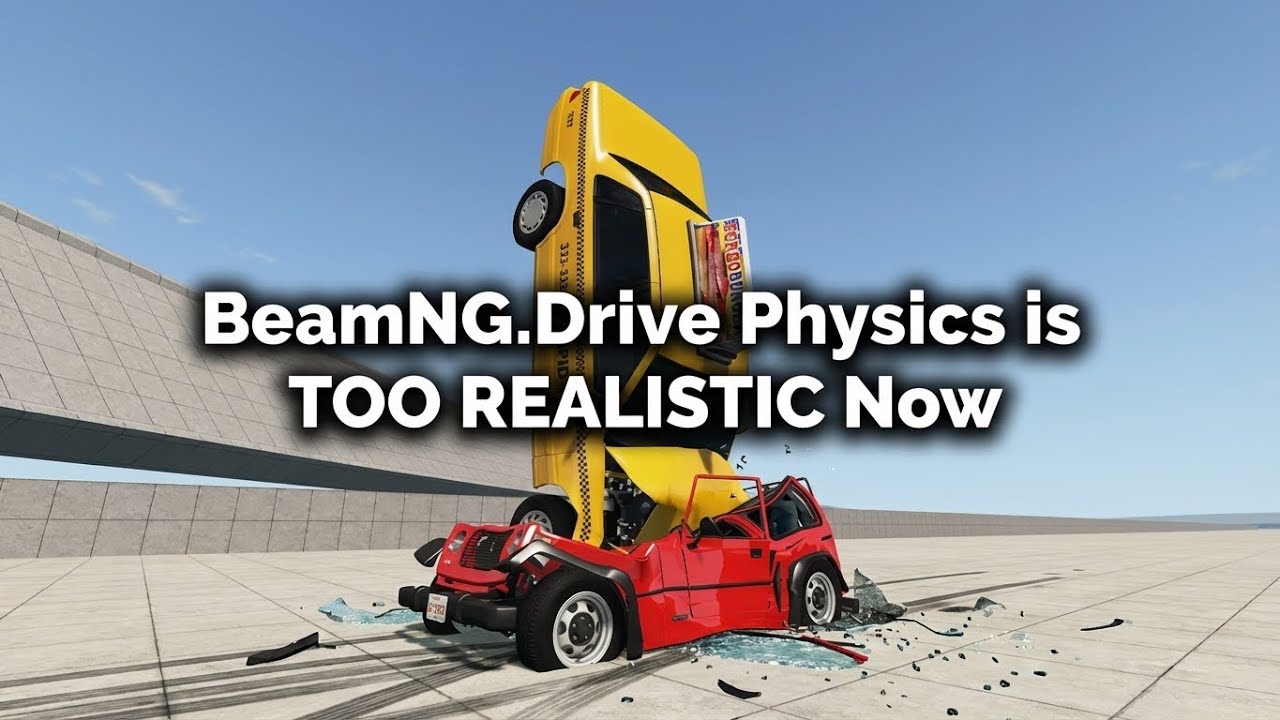 BeamNG.Drive Physics is TOO REALISTIC Now #2 - YouTube