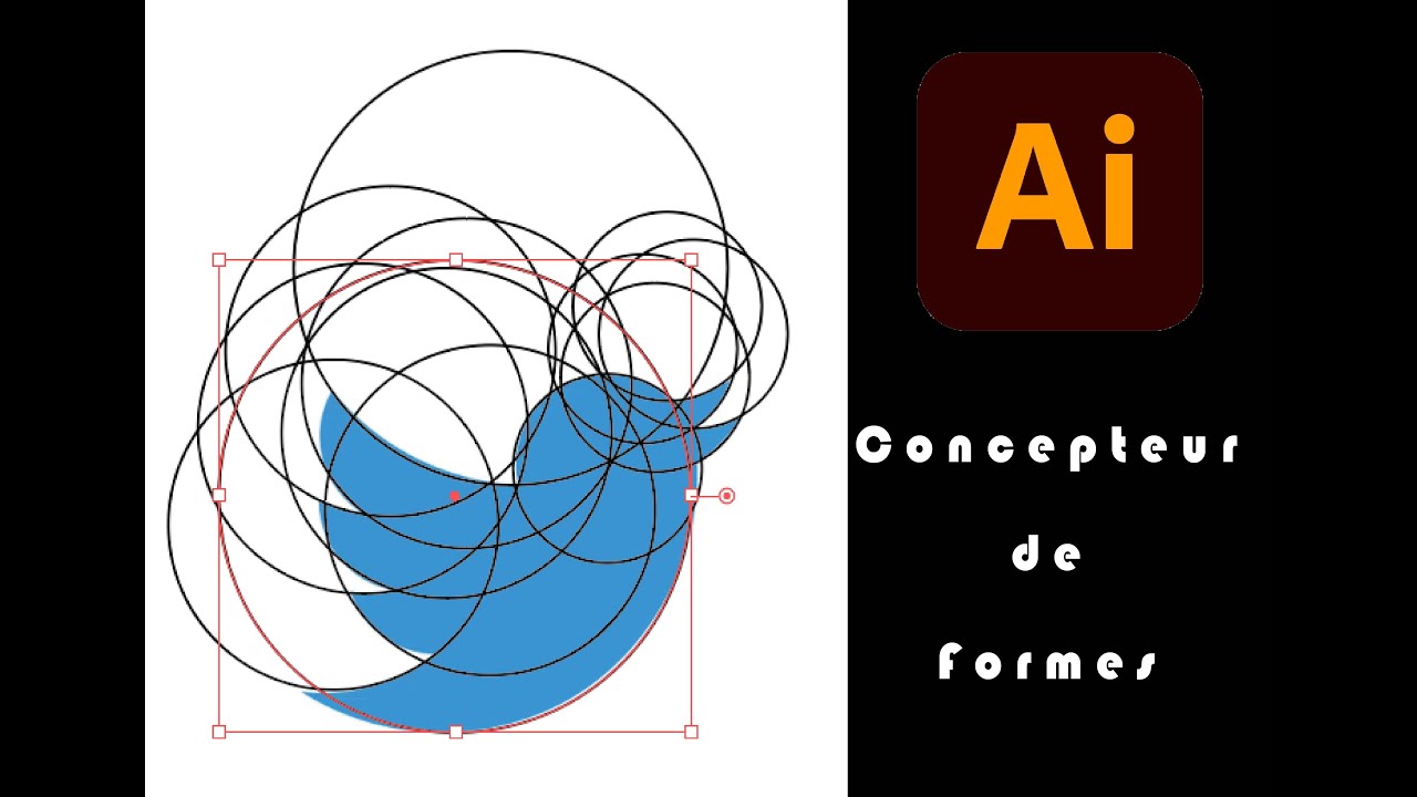 Tuto Illustrator | Concepteur de formes - YouTube