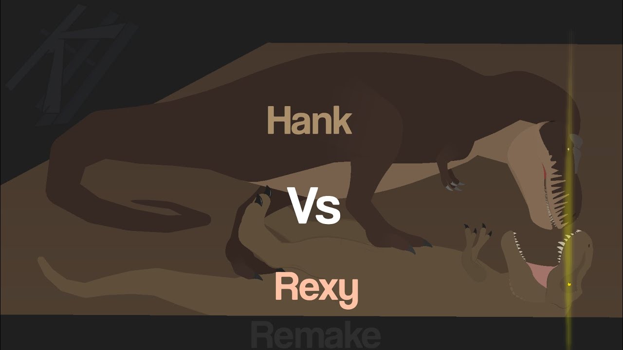Hank Vs Rexy || Remake - YouTube