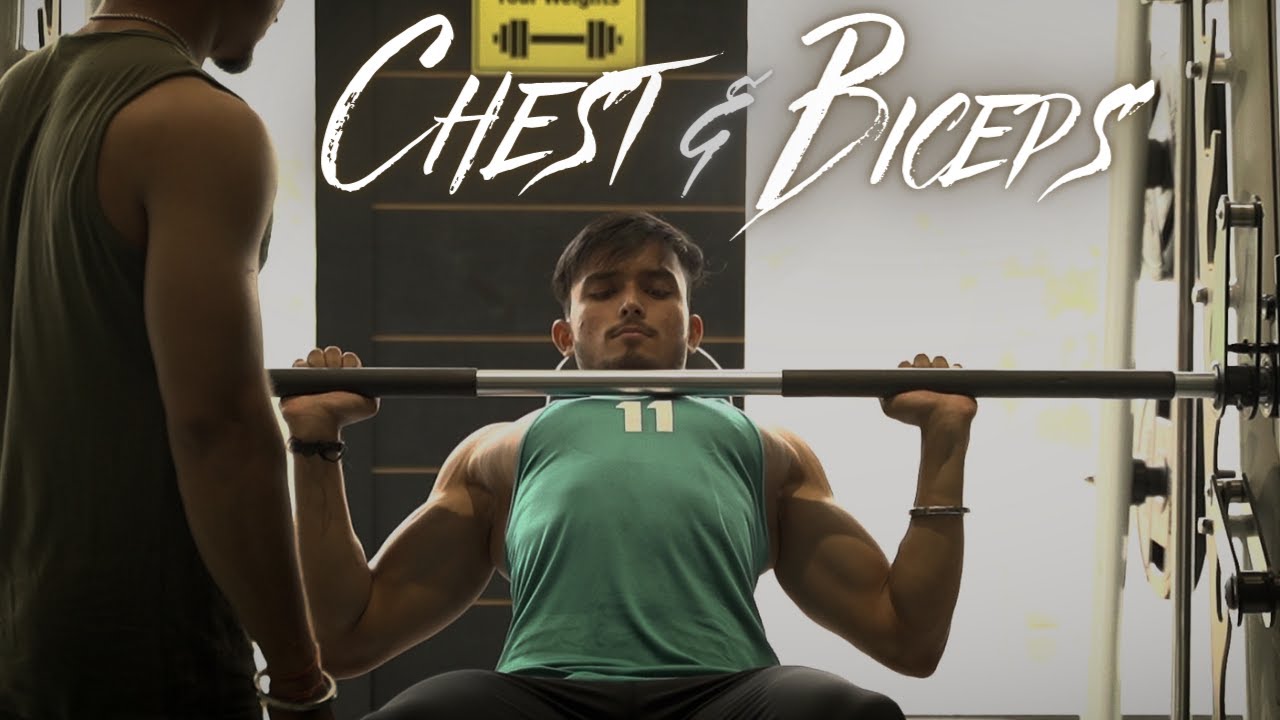 EXPLOSIVE CHEST & BICEPS TRAINING - YouTube