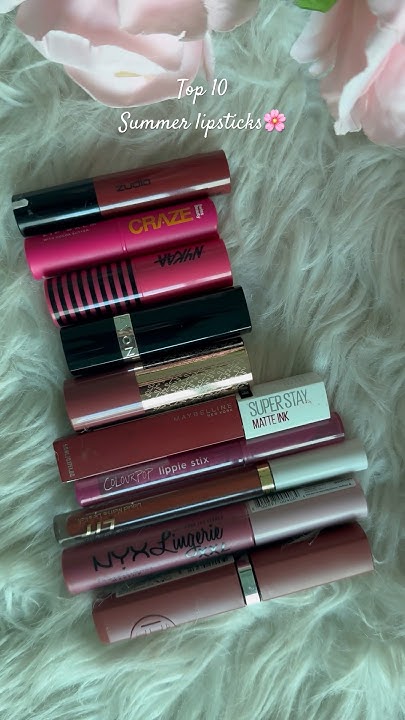 Top 10 Summer lipsticks for Indian Medium skin #summermakeup # ...