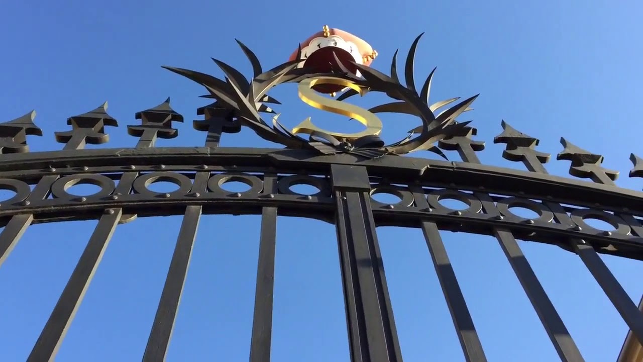 Old World Castle Gates | Mulholland Security Los Angeles - YouTube