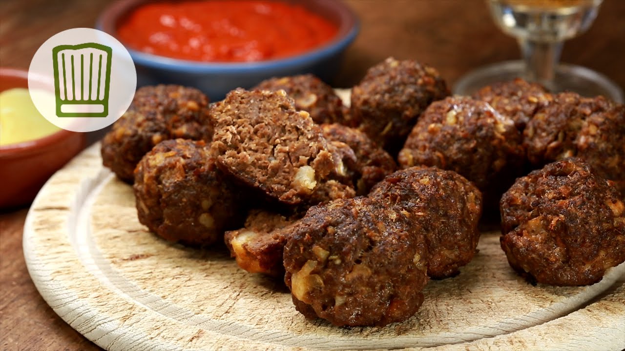 Hackfleischklößchen Rezept #chefkoch - YouTube