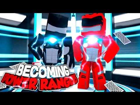 Minecraft Adventure - BECOMING THE POWER RANGERS!! - YouTube