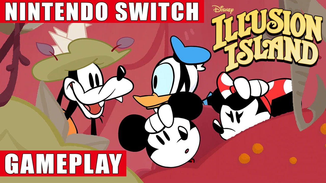 Disney Illusion Island Nintendo Switch Gameplay - YouTube
