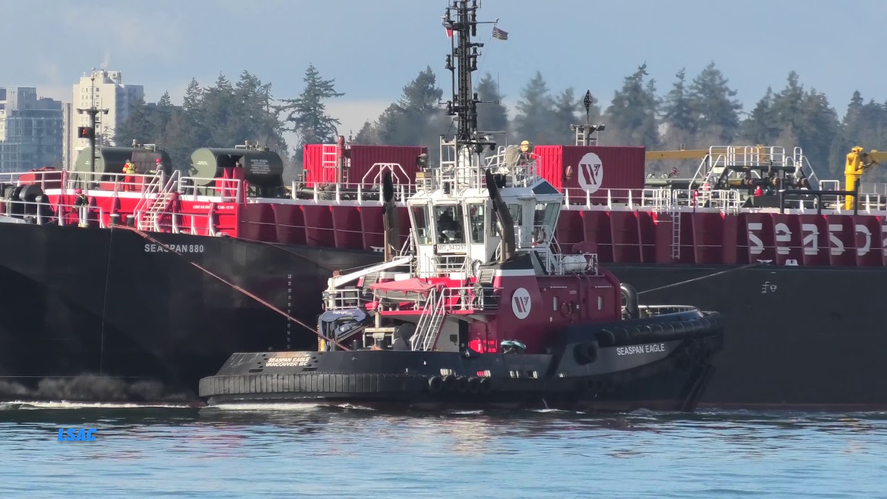 PACIFIC Tugboat Port of Vancouver 2020 - YouTube
