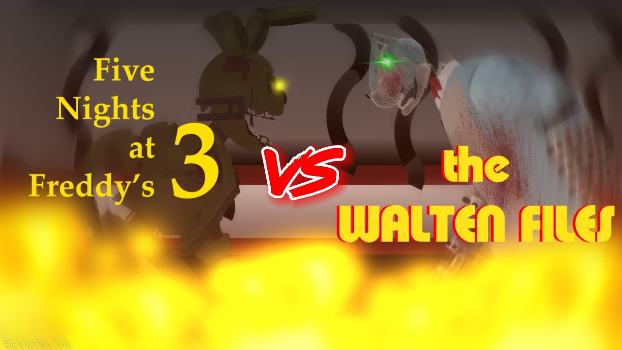 (FNAF3) SPRING TRAP VS (TWF) BON - YouTube