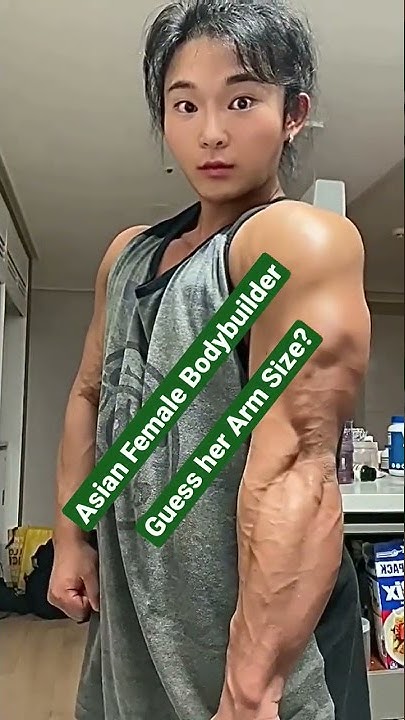 Asian Muscle Girl flexing Muscles 💪 Fbb Flexing Biceps, Quads 🔥 Fitness Girls #shorts #fbb # ...