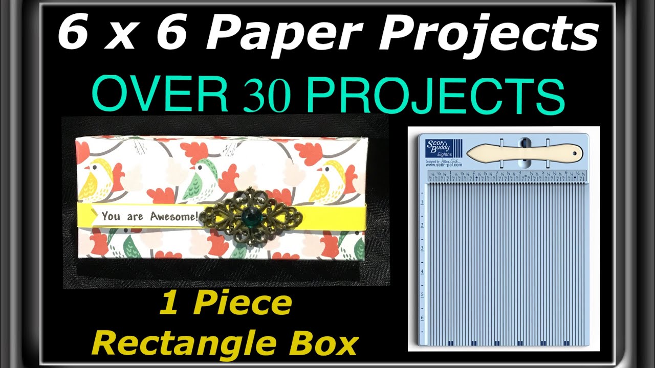 6 X 6 Projects - Rectangle Box - 6x620195 - YouTube