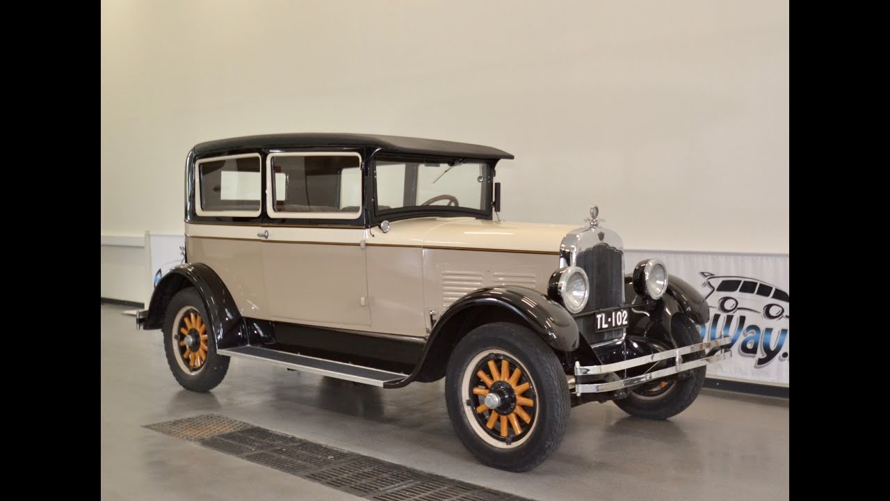 Reo Wolverine Brougham 1927 Autoway.fi - YouTube