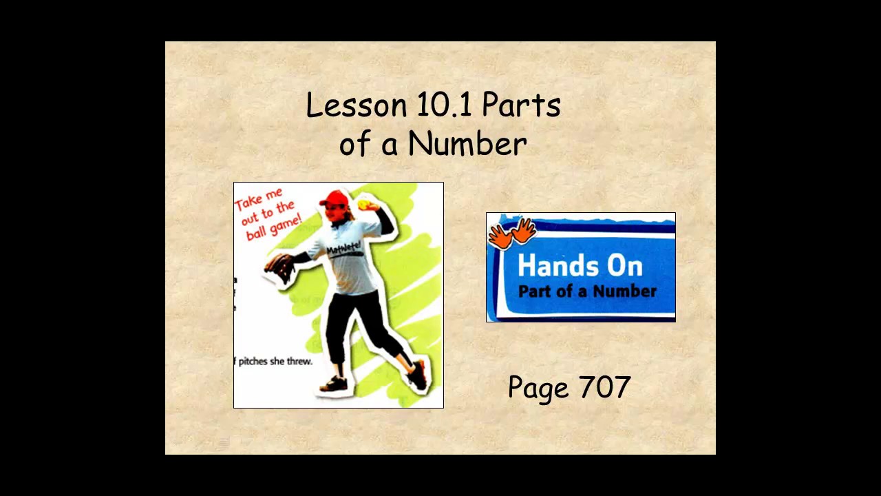 Grade 5 Lesson 10.1 Parts of a Number - YouTube