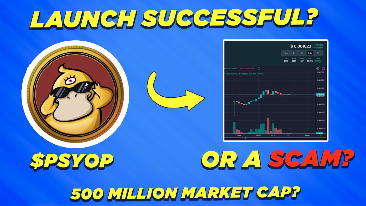 🚨$PSYOP The Next Pepe? - Launch Successful or a Huge Fail? - YouTube