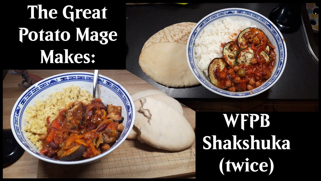 The Great Potato Mage Makes: WFPB Shakshuka (twice) - YouTube