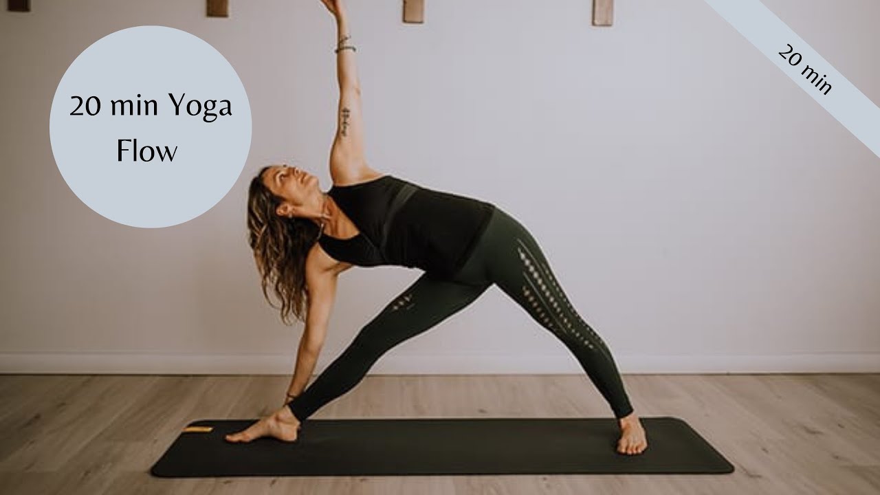 20 min Yoga flow to reset body and mind - YouTube