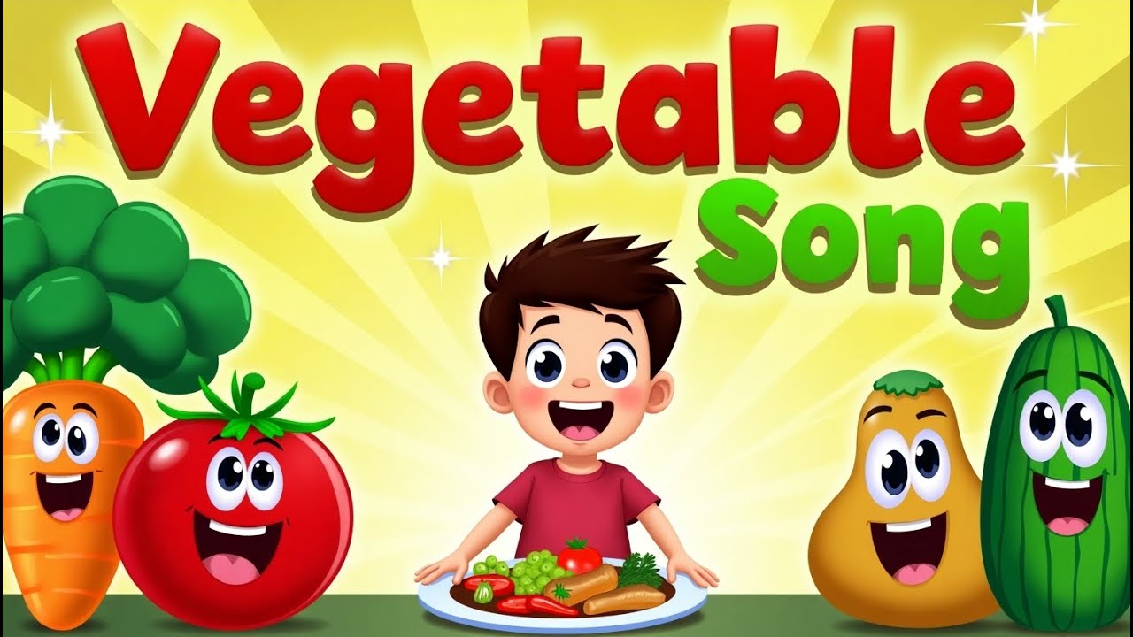 Eat Your Veggies! 🍅🎶 A Happy Song | Vegetable Song | Healthy Food ...