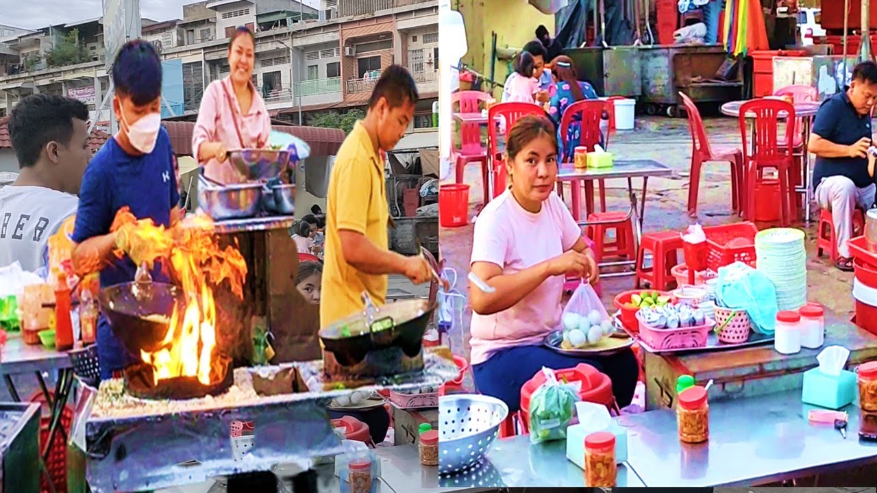 STREET FOOD COOK | Street Food Tour To Phnom Penh Market ...