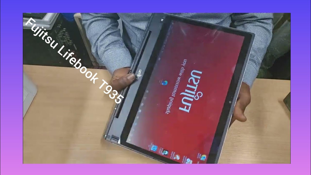 Fujitsu lifebook T935 - YouTube