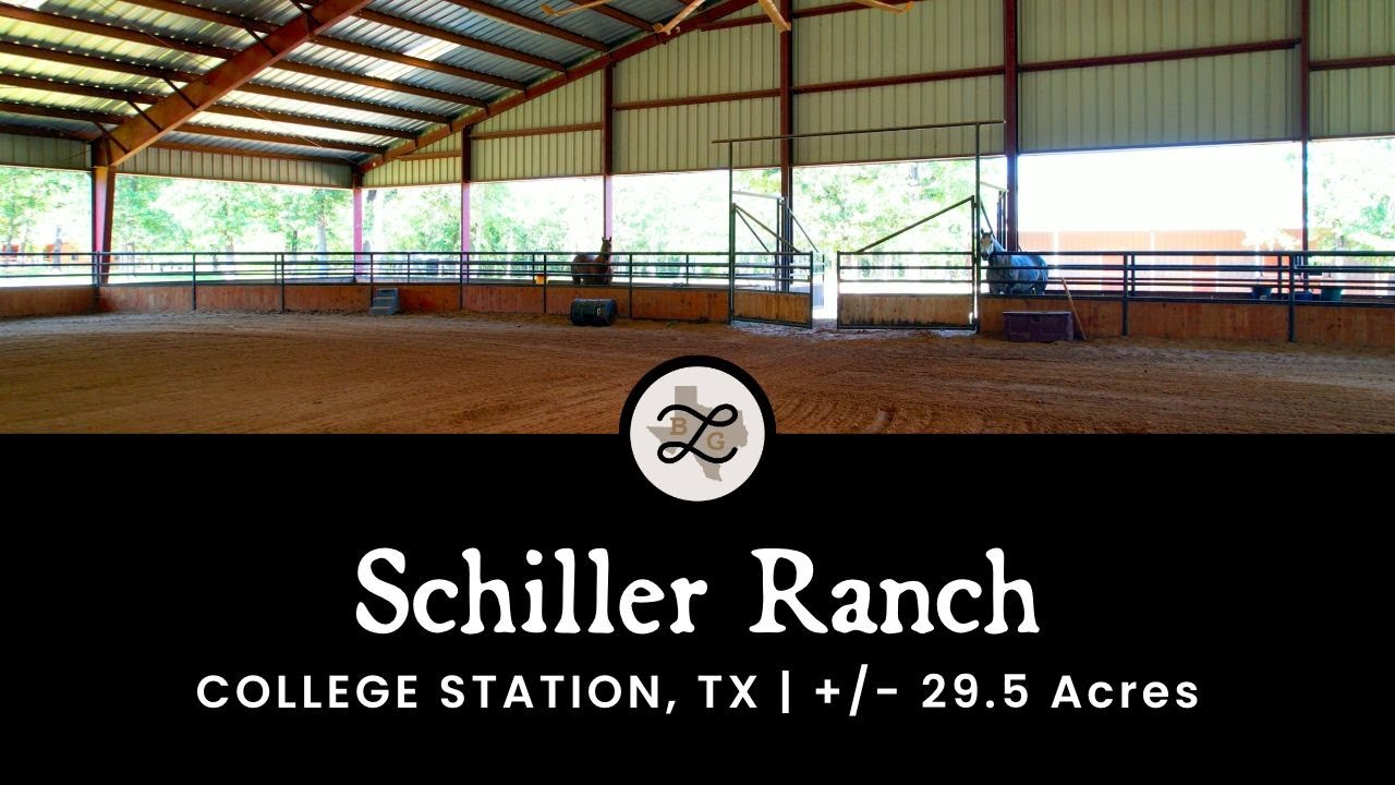 Schiller Ranch | College Station, Texas | +/-29.5 Acres - YouTube