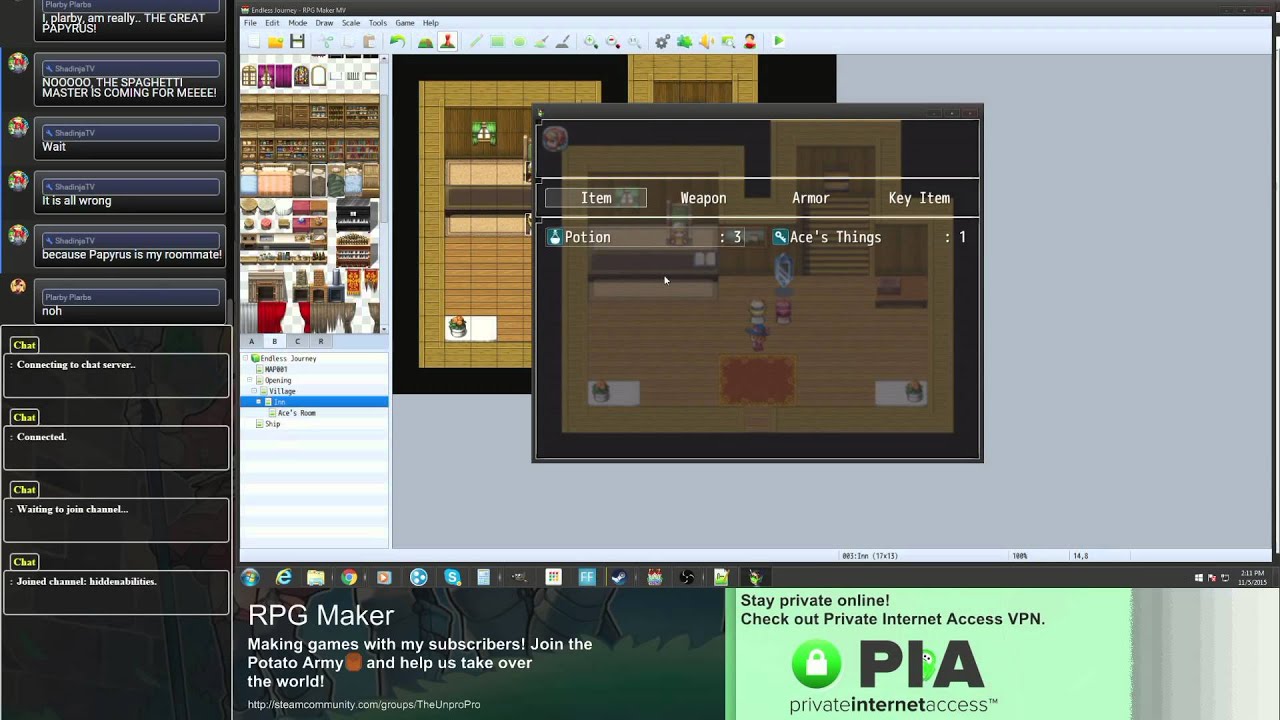 RPG Maker MV Livestream - YouTube