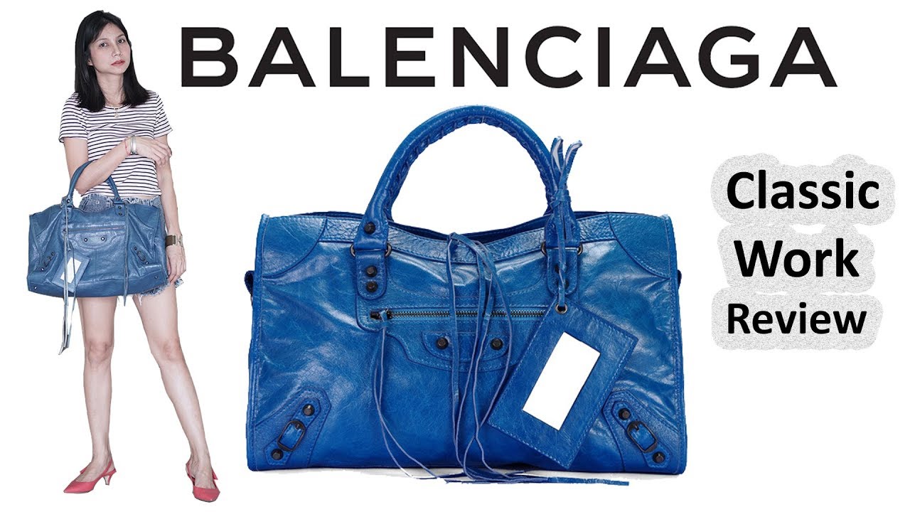 รีวิวกระเป๋า Balenciaga Classic Work Bag - YouTube