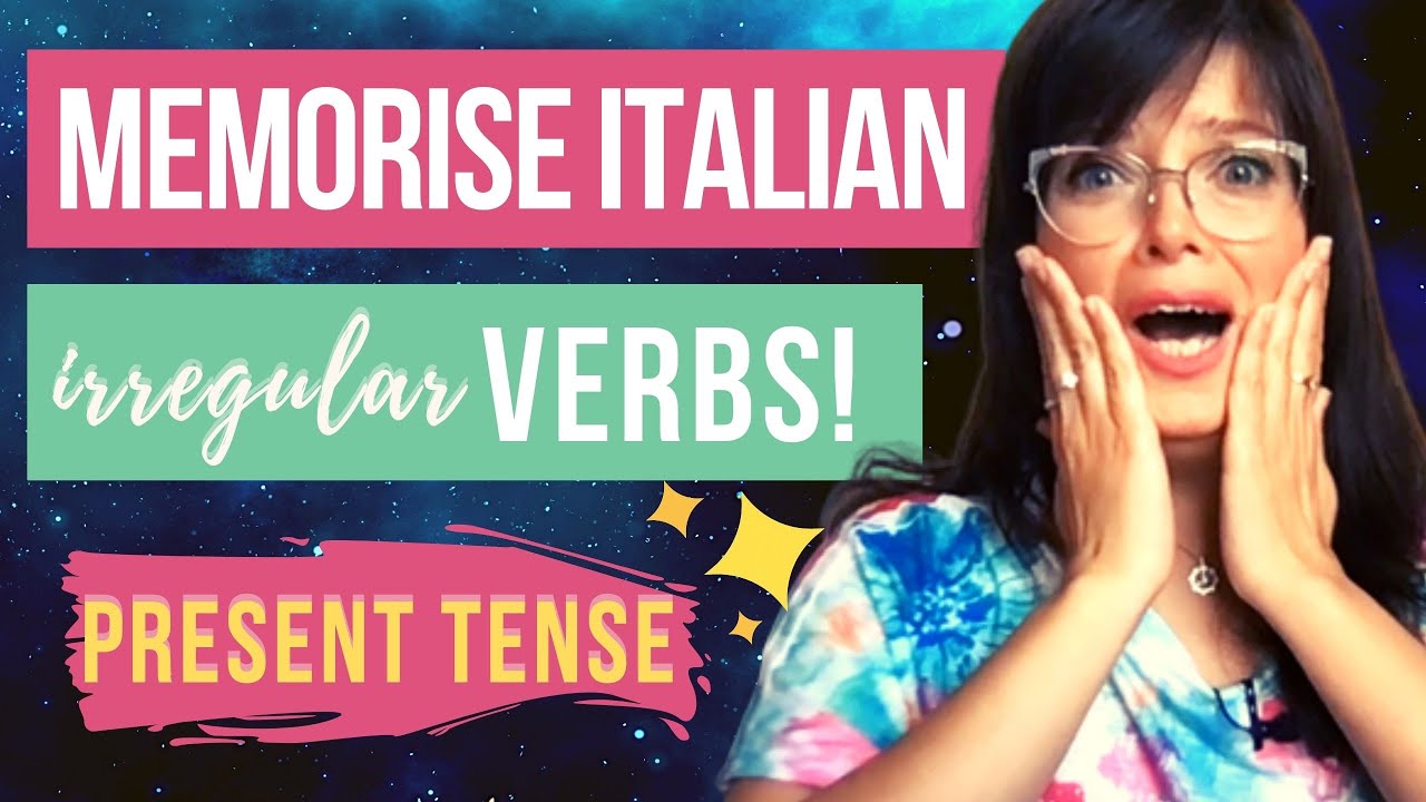 Memorise irregular verbs in Italian (Present Tense)! - YouTube