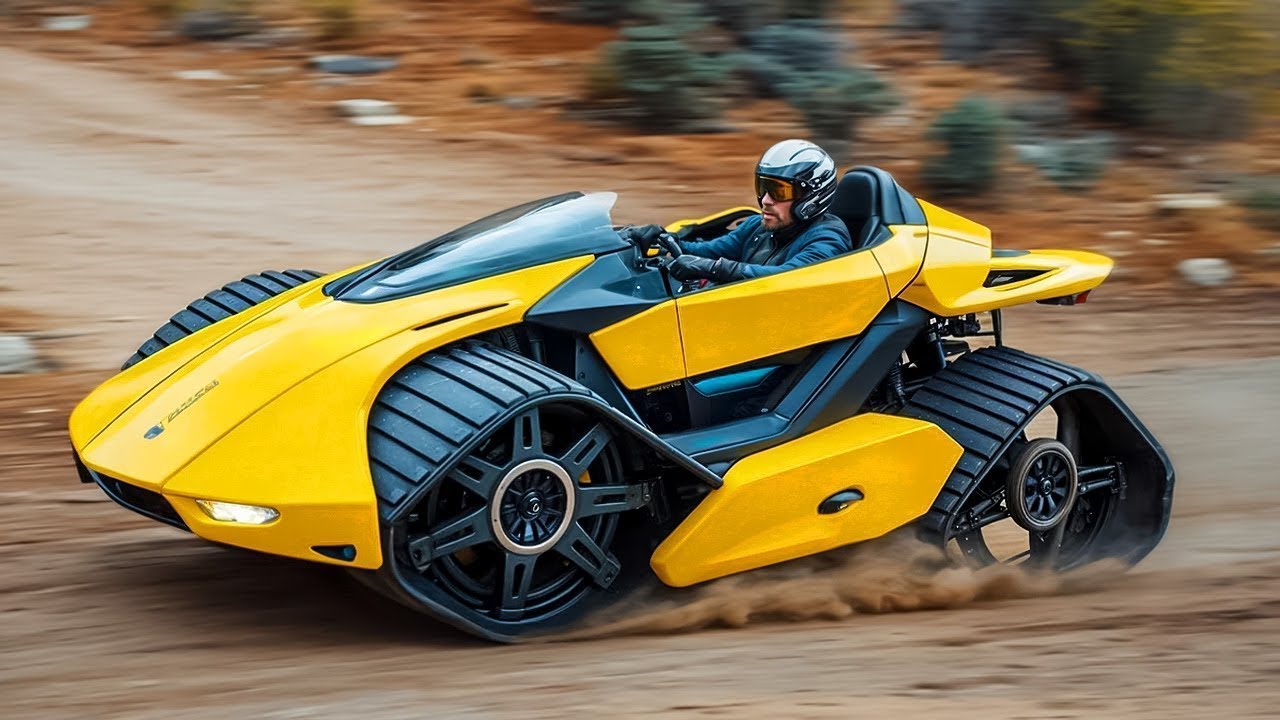CRAZY AND FUTURISTIC ROAD VEHICLES BUILT FOR FUN - YouTube