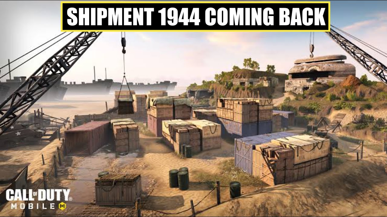 *NEW* Codm Shipment 1944 Multiplayer Map Coming Back - YouTube