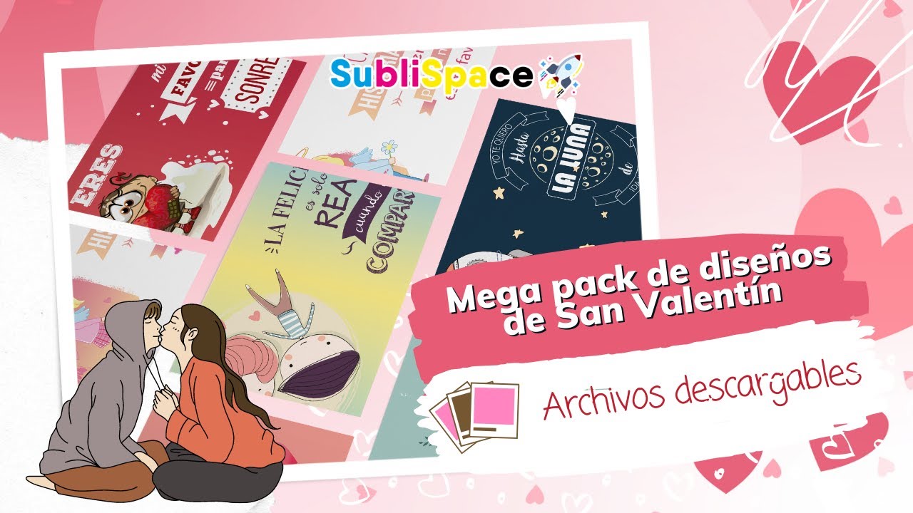 Mega pack de diseños de San Valentín para Tazas | Archivos descargables ...