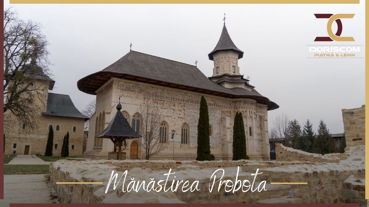 Mănăstirea Probota, restaurată tot cu Piatră Naturală de la DorisCom ...