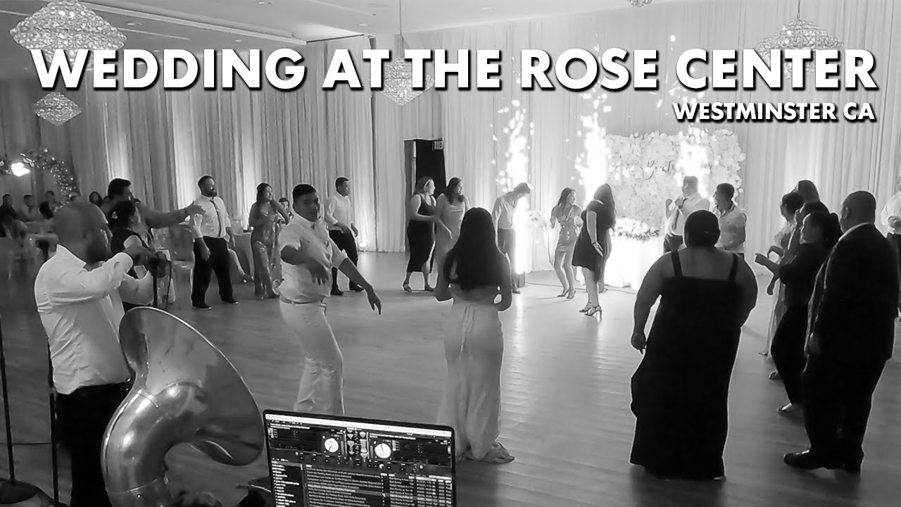 WEDDING AT THE ROSE CENTER THEATER WESTMINSTER CA - YouTube