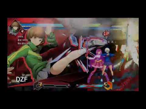 [Blazblue Cross Tag Battle] Chie & Ruby Rose Cross Combos - YouTube