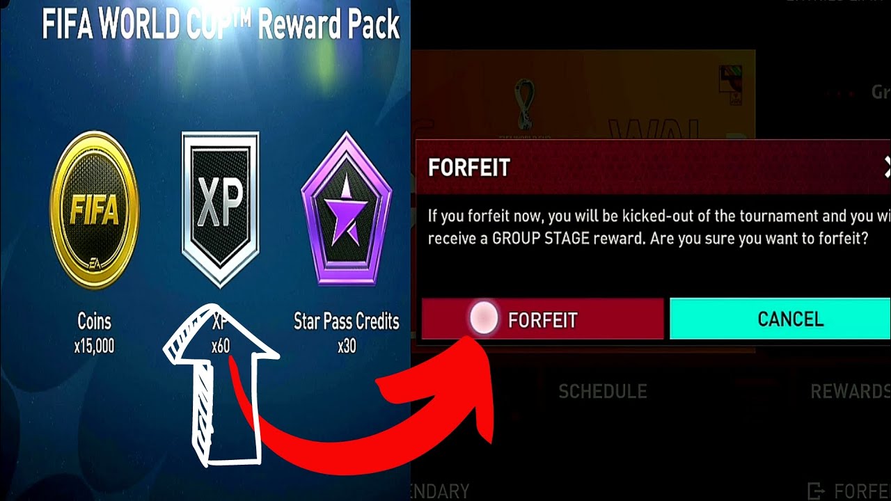 FORFEIT || FIFA WORLD CUP || Reward || Pack FIFA MOBILE - YouTube