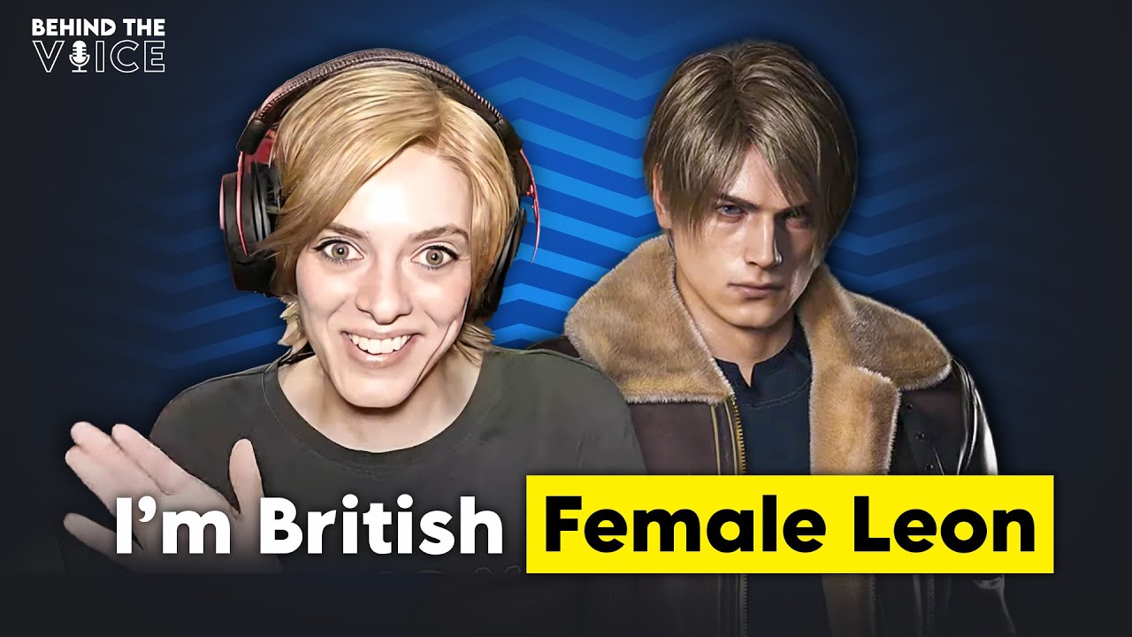 How This Voice Actor Became The Female Leon Kennedy of Horror - YouTube