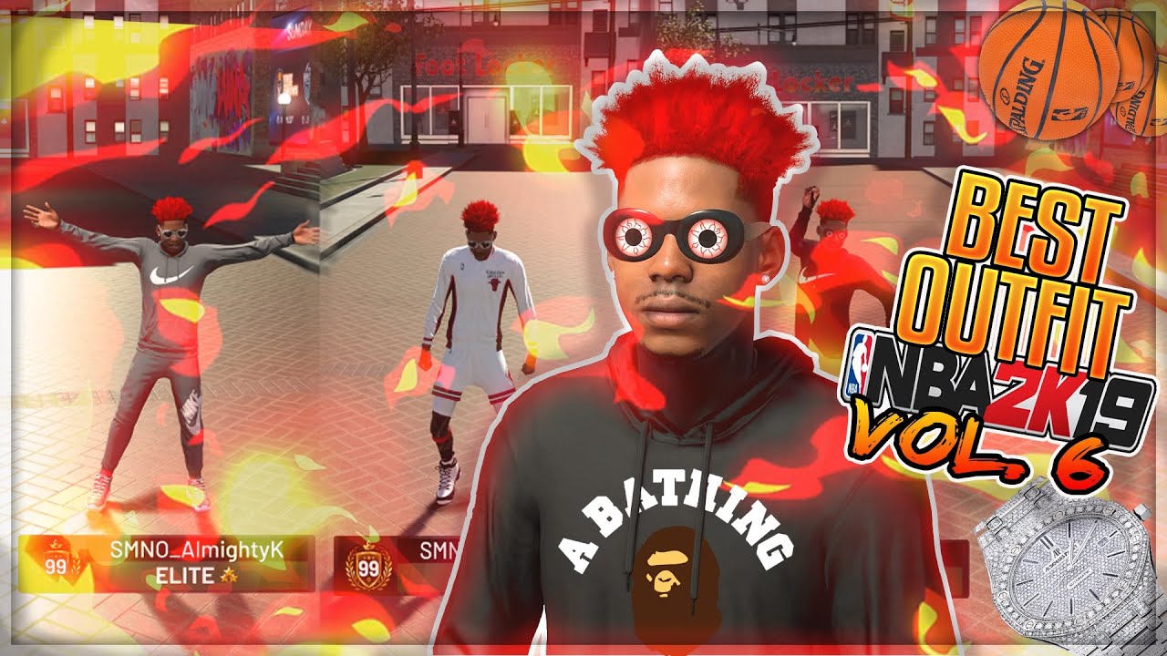 *NEW* BEST OUTFITS IN NBA 2K19! NEW DRIBBLE GOD/ TRY HARD OUTFITS AND ...